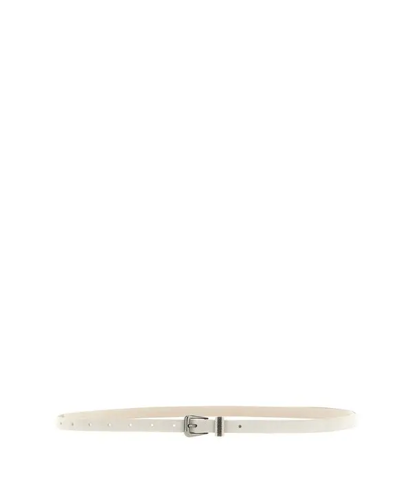 Brunello Cucinelli Monile Buckle Belt - Beige