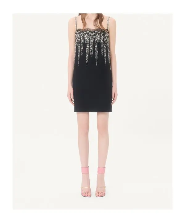 Valentino Garavani Suspender Dress