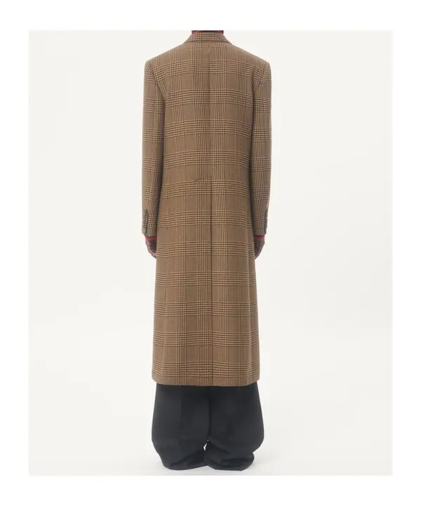 Valentino Garavani Checked Double-breasted Coat