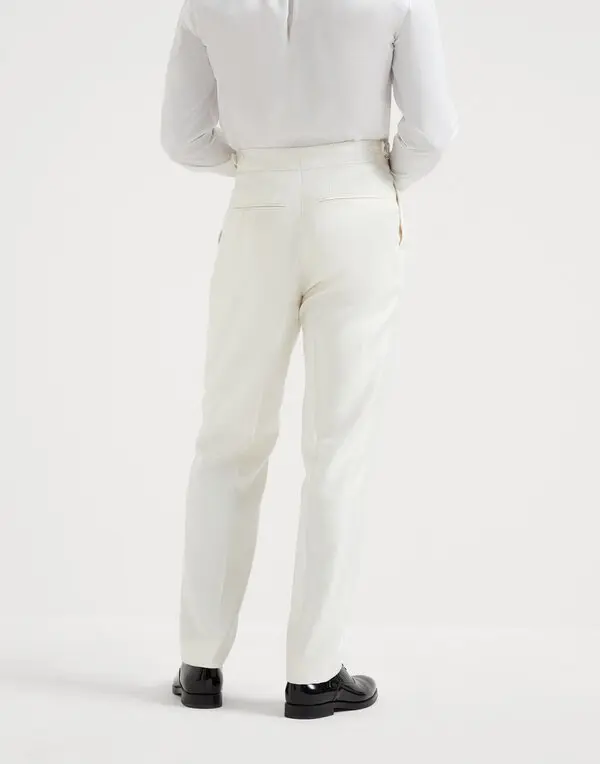 Brunello Cucinelli Pleat-detail Tuxedo Trousers