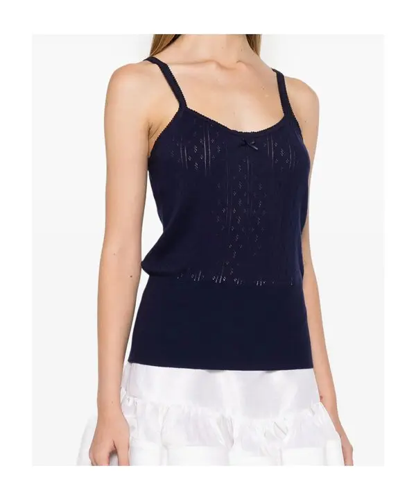 J.W.ANDERSON Pointelle-knit Top