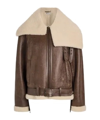 J.W.ANDERSON Jw Anderson Shearling Leather Jacket