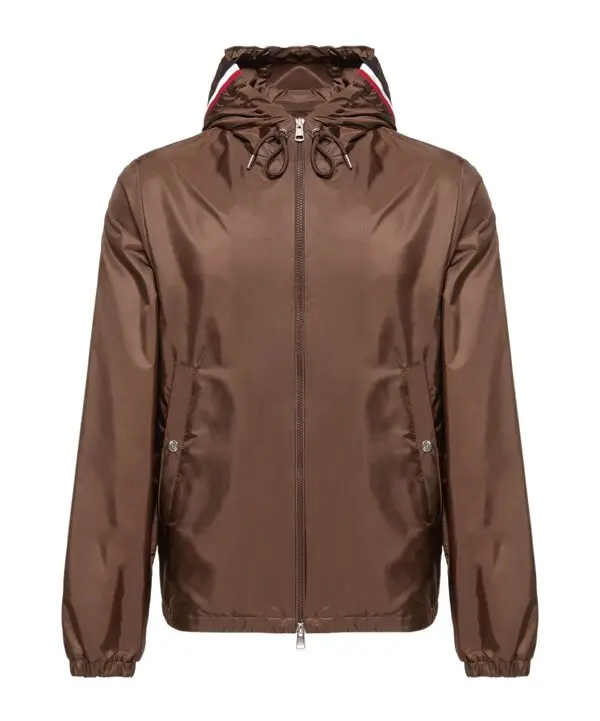 Moncler Grimpeurs Hooded Windbreaker - Brown
