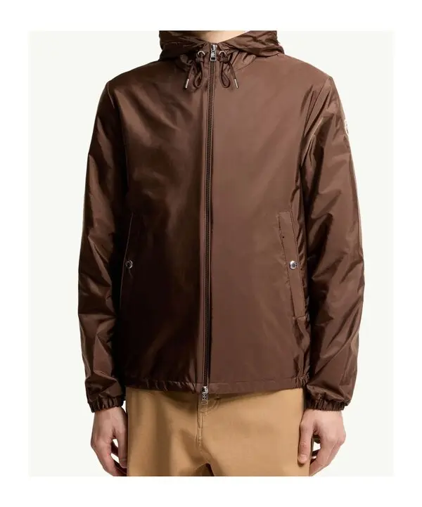 Moncler Grimpeurs Hooded Windbreaker - Brown