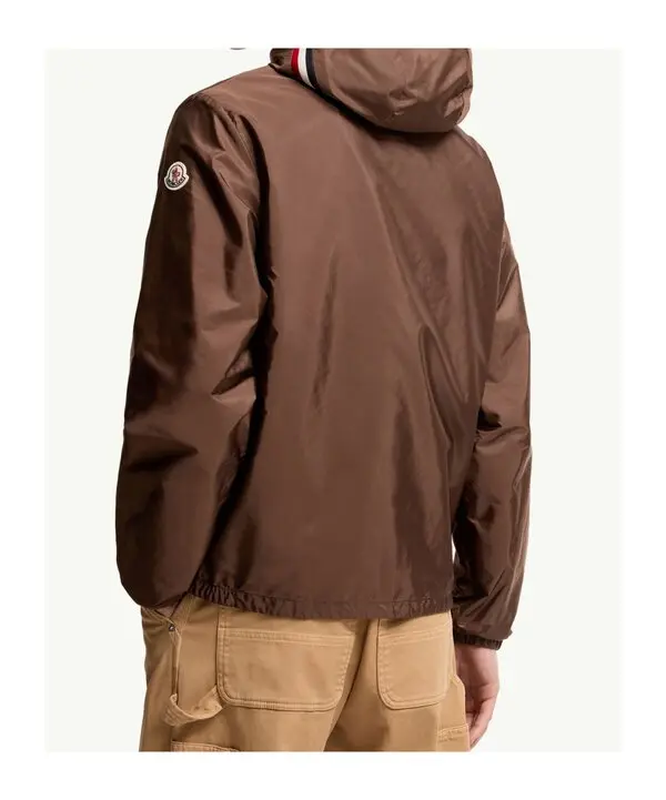 Moncler Grimpeurs Hooded Windbreaker - Brown