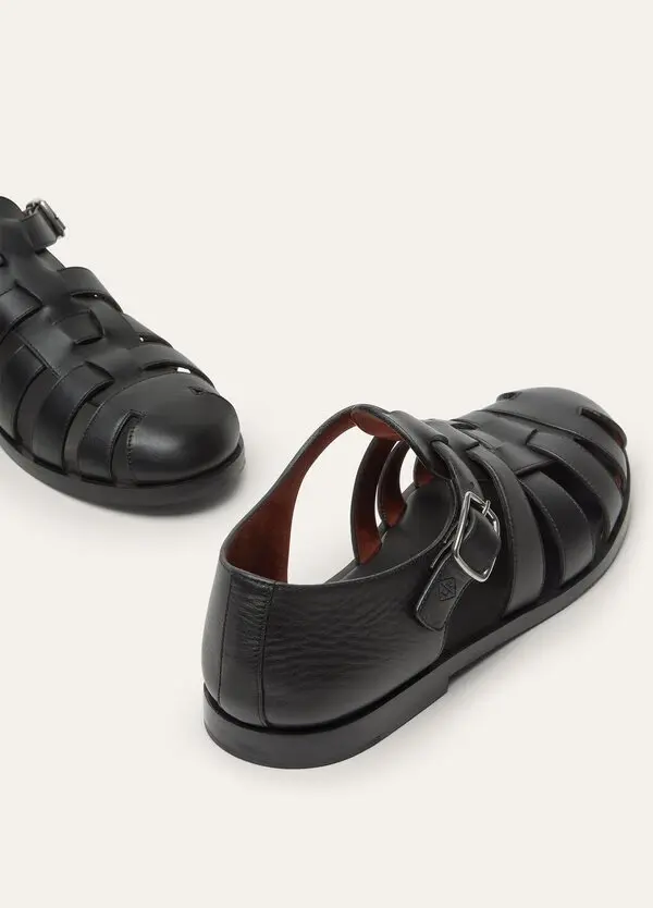 Loro Piana Maxime Fisherman Sandals