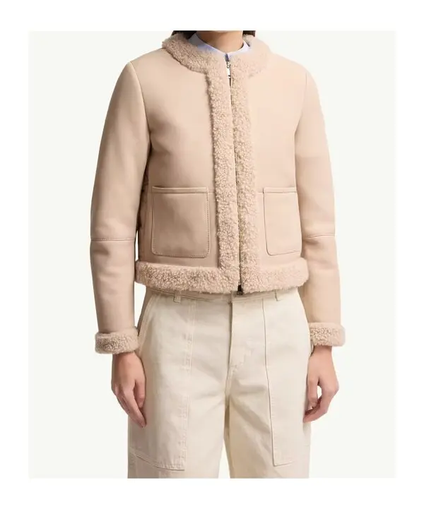Moncler Shearling Down Jacket