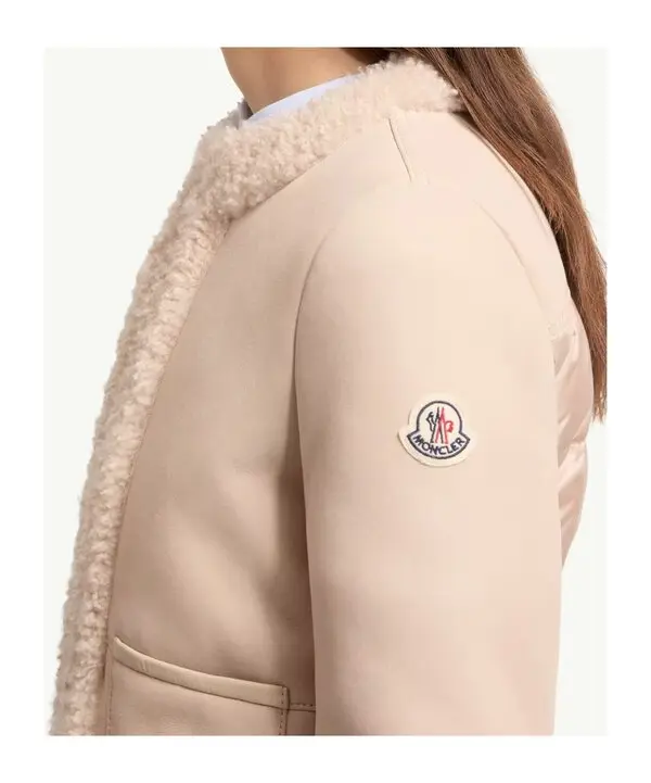 Moncler Shearling Down Jacket
