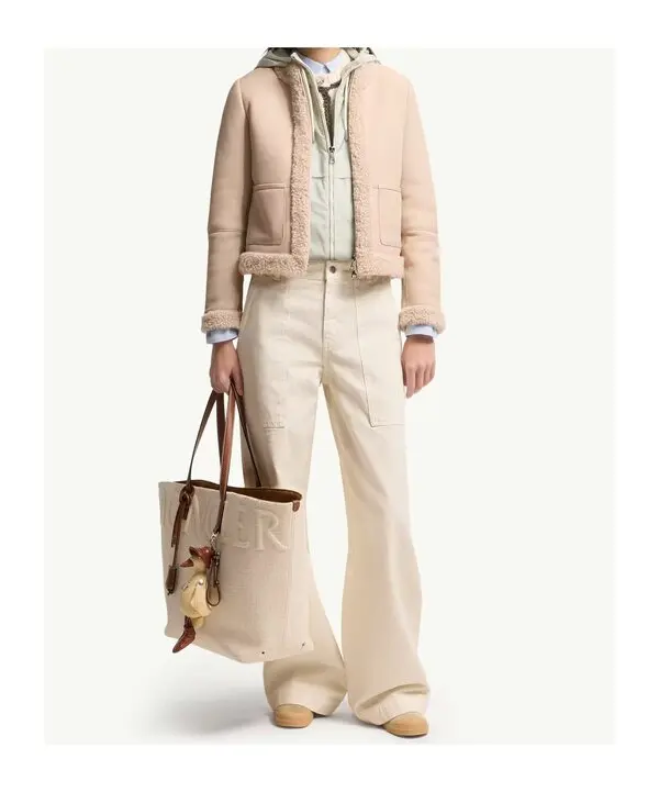 Moncler Shearling Down Jacket