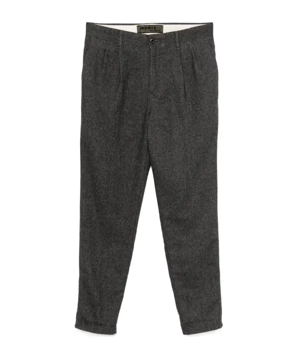 Incotex Herringbone Tailored Trousers