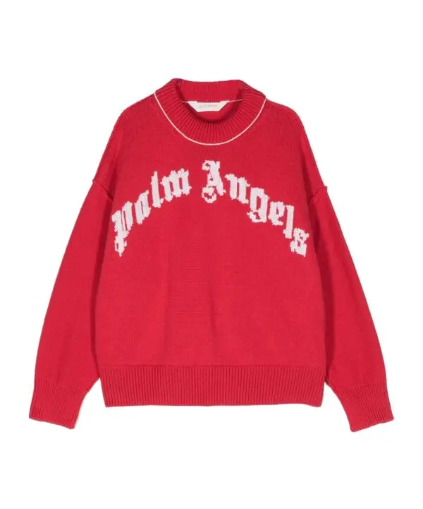 Palm Angels Logo-embroidered Sweater
