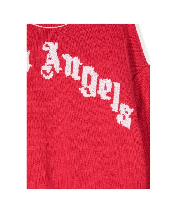 Palm Angels Logo-embroidered Sweater
