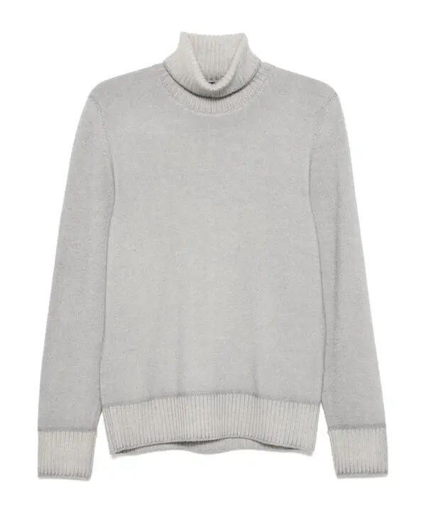 DRUMOHR High Collar Sweater - Grey