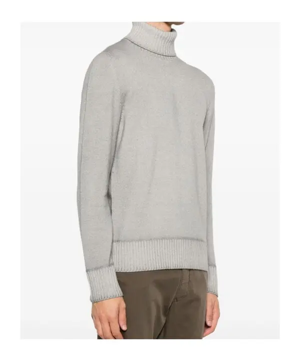 DRUMOHR High Collar Sweater - Grey