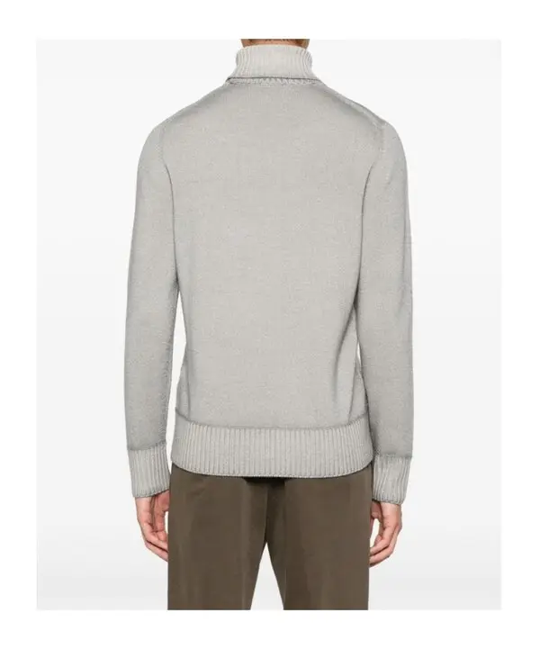 DRUMOHR High Collar Sweater - Grey