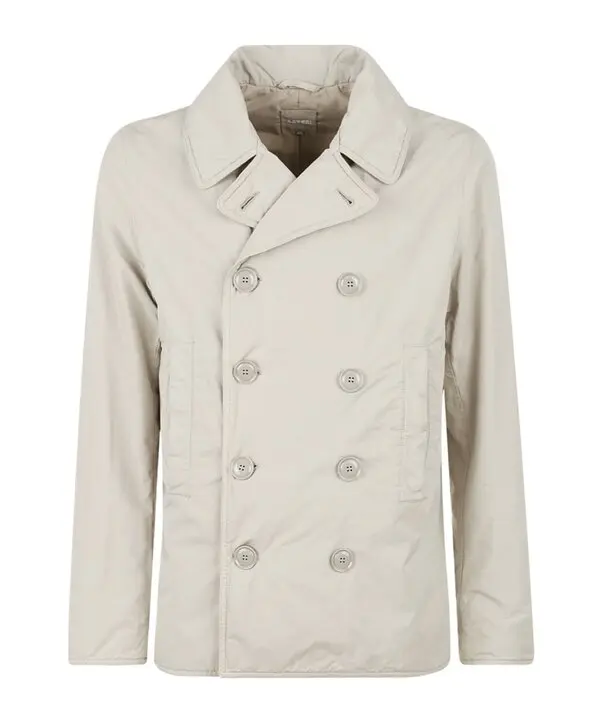 Aspesi Double-breasted Straight-hem Jacket