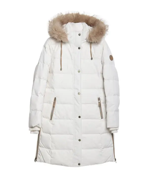 Ralph Lauren Quilted Padded Coat With Hood