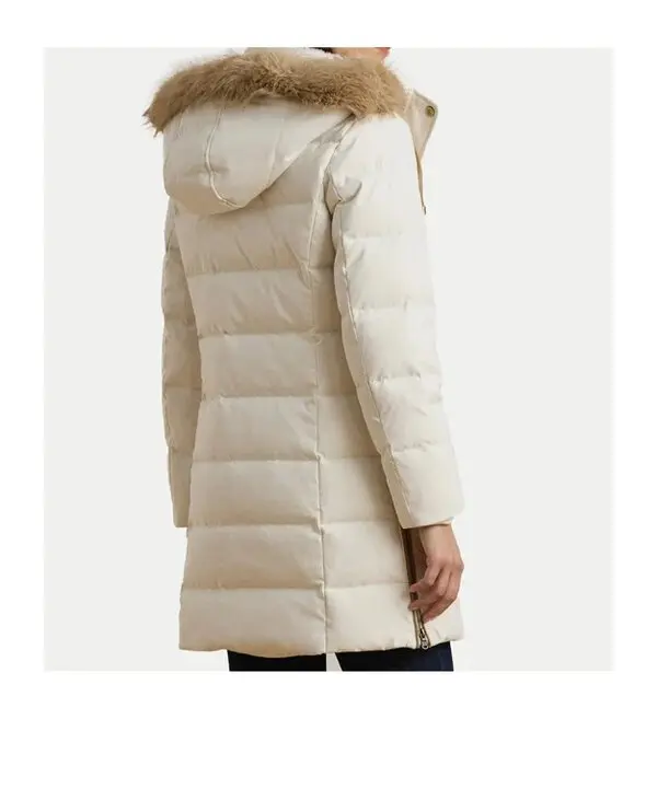 Ralph Lauren Quilted Padded Coat With Hood