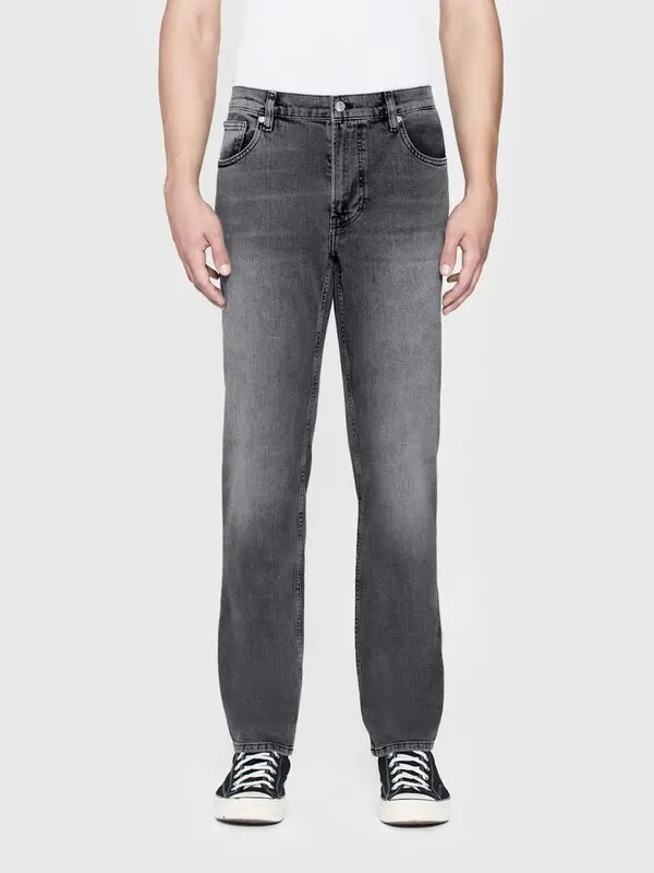 FRAME Mid-waist Straight Leg Jeans