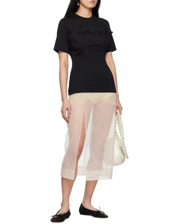 Simone Rocha Tutu-hem Tank Top