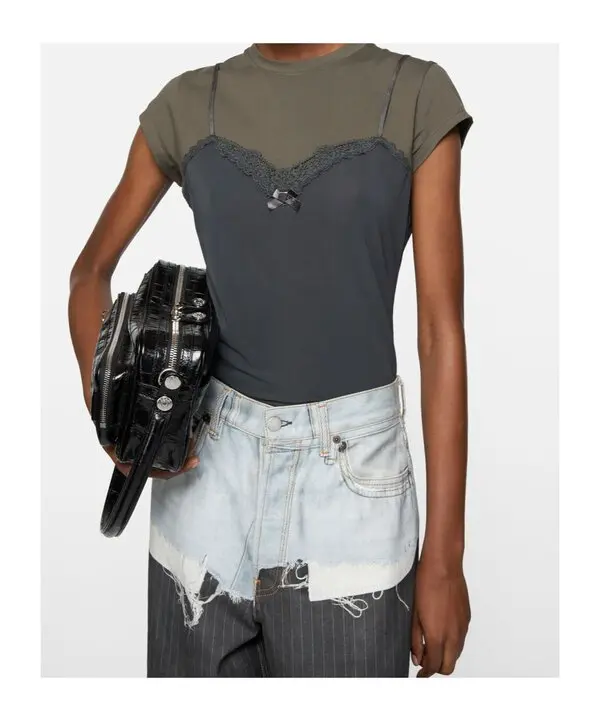 Acne Studios Layered Lace T-shirt