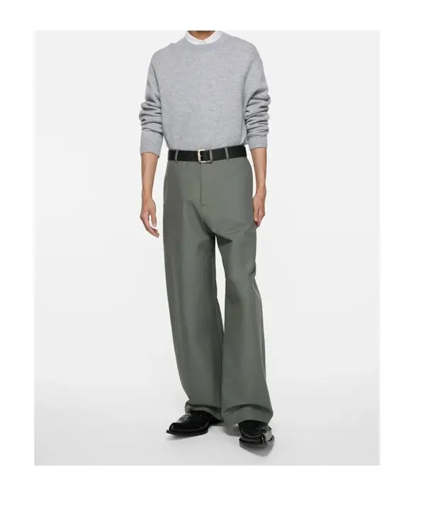 Acne Studios Crew Neck Sweater - Cool Gray Blend