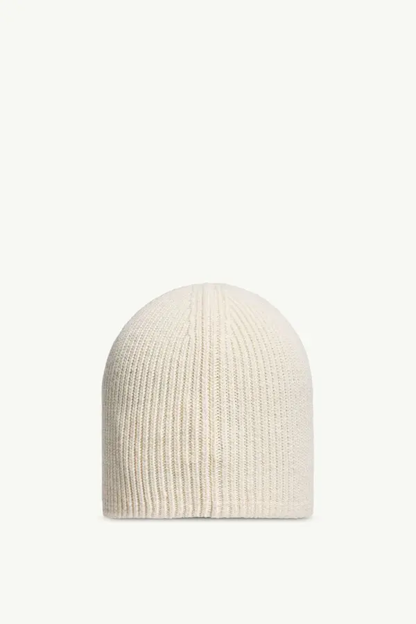 Moncler Logo Wool Beanie