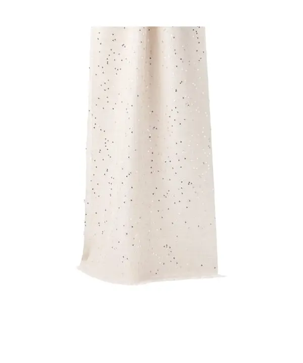 Brunello Cucinelli Sequin-embellished Scarf