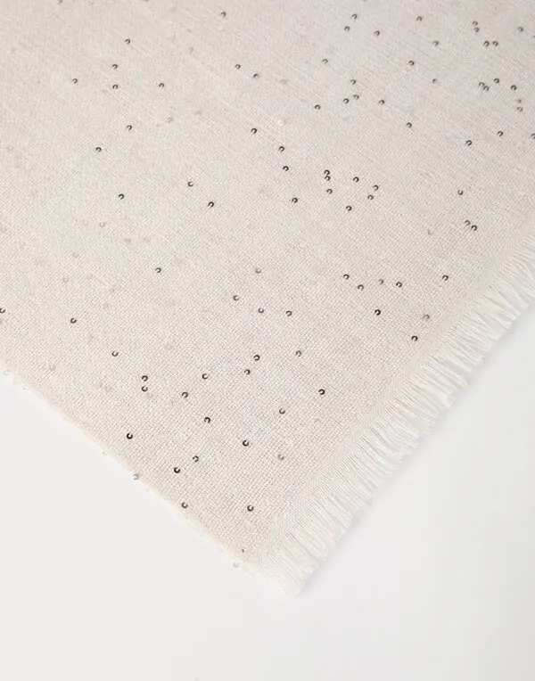 Brunello Cucinelli Sequin-embellished Scarf