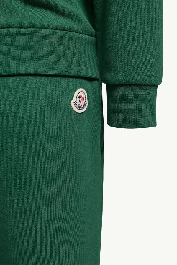 Moncler Triple Logo Cotton Fleece Tracksuit