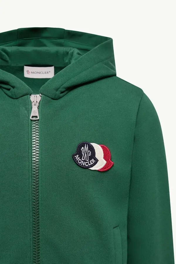 Moncler Triple Logo Cotton Fleece Tracksuit