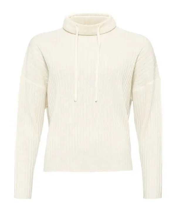 ERES Cajole Ribbed-knit Hoodie
