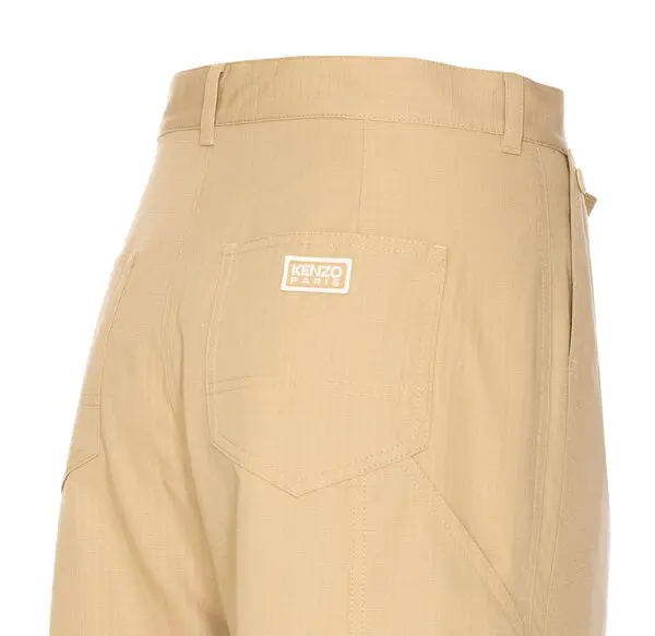 Kenzo High Waisted Wide Leg Trousers