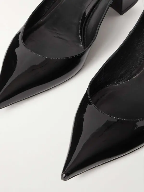 Valentino Garavani Vlogo Lockette Pointed Toe Pumps