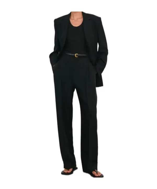 Wardrobe.NYC Three-button Notch Lapel Blazer