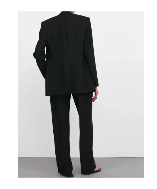 Wardrobe.NYC Three-button Notch Lapel Blazer