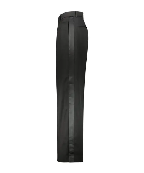 Wardrobe.NYC Low Rise Tuxedo Trousers
