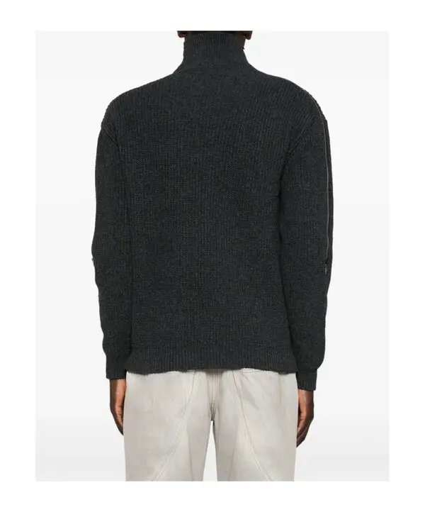 Y/project Zip Hooded Knitted Jumper