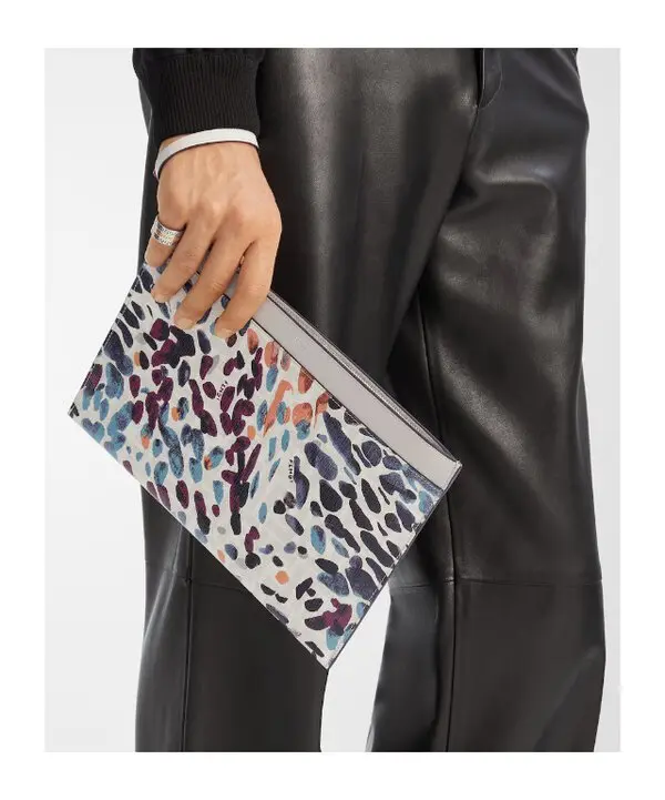 Fendi Ff Medium Flat Wallet