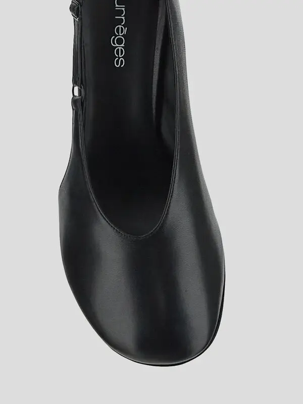 COURREGES Stiletto Heel Pumps - Black