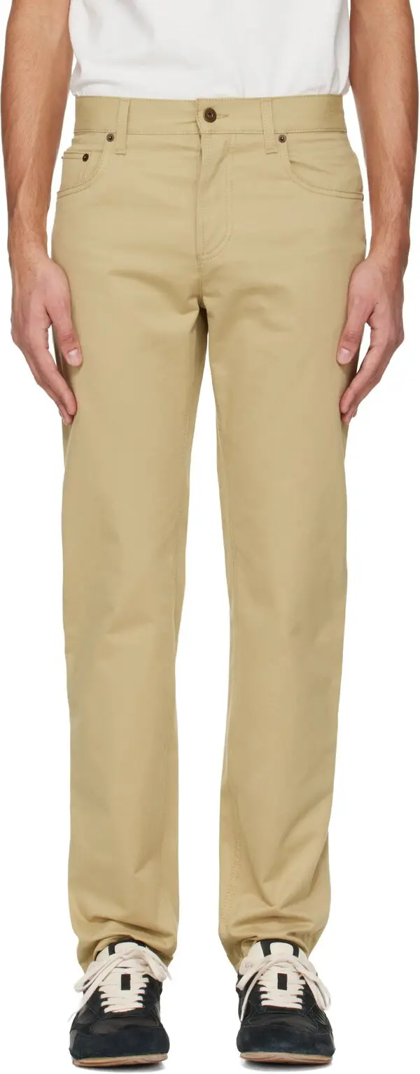 Burberry Logo Patch Jeans