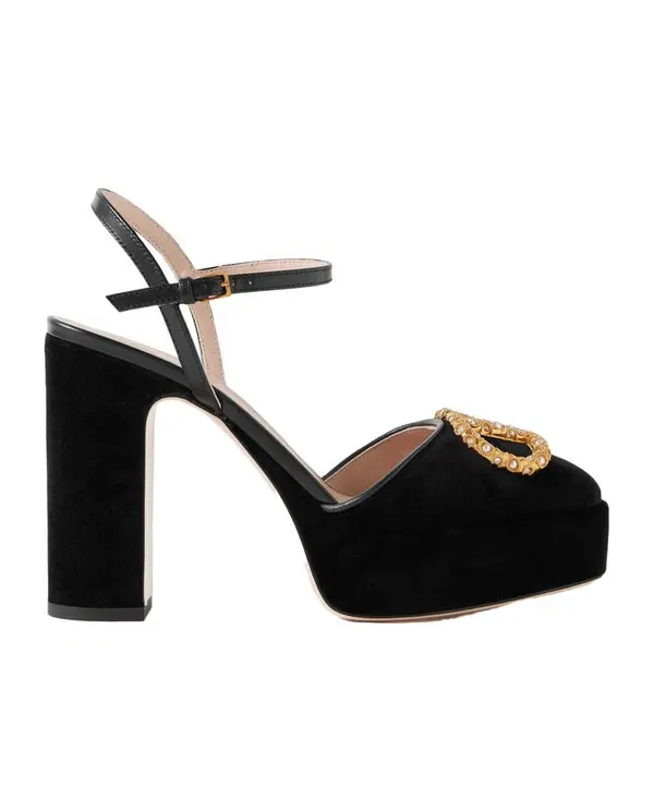 Valentino Garavani 105mm Platform Mules