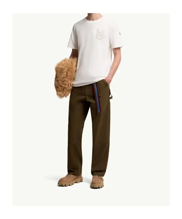 Moncler Monogram Cotton T-shirt
