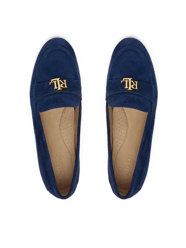 Polo Ralph Lauren Logo-plaque Suede Pumps