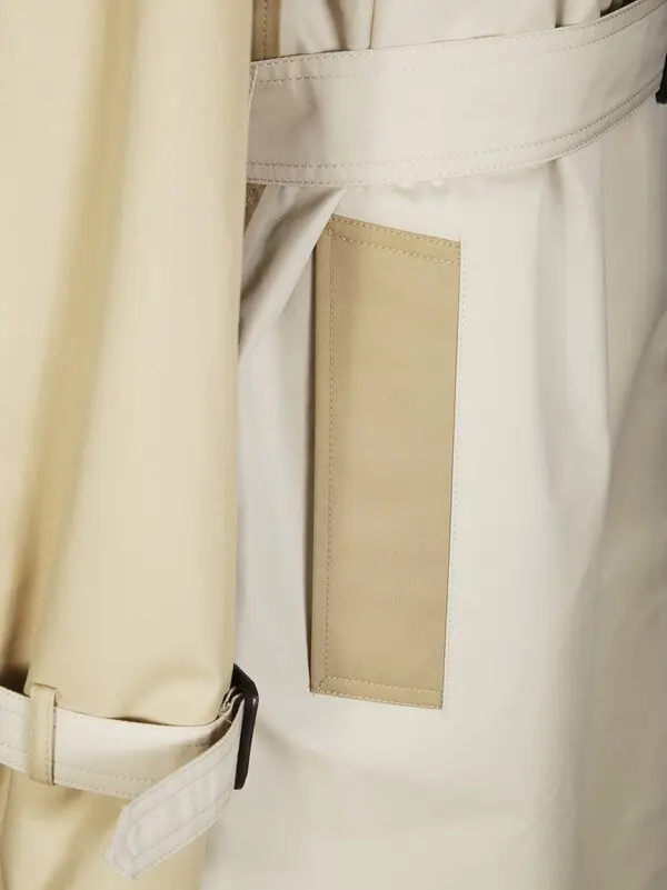 Max Mara Canasta Double-breasted Reversible Trench Coat
