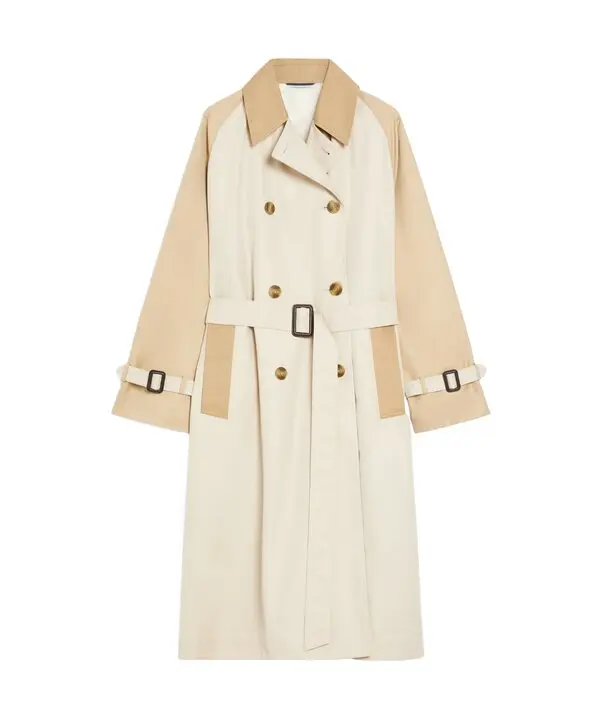 Max Mara Canasta Double-breasted Reversible Trench Coat