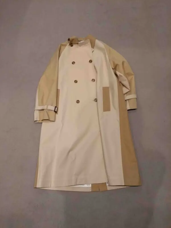 Max Mara Canasta Double-breasted Reversible Trench Coat