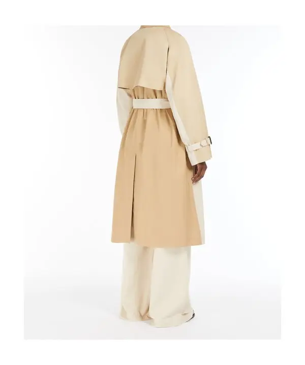 Max Mara Canasta Double-breasted Reversible Trench Coat