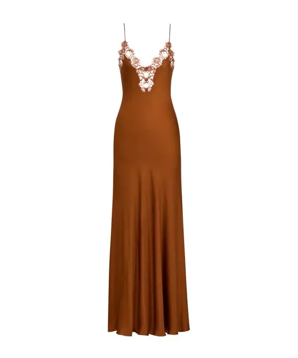 Saint Laurent Lace Slip Dress