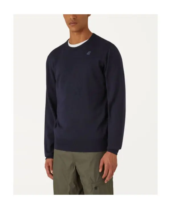 K-WAY Logo Detailed Crewneck Jumper